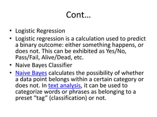 Pattern recognition UNIT 5 | PPTX