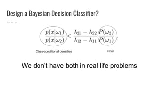 Pattern recognition 4 - MLE | PPT