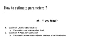Pattern recognition 4 - MLE | PPT
