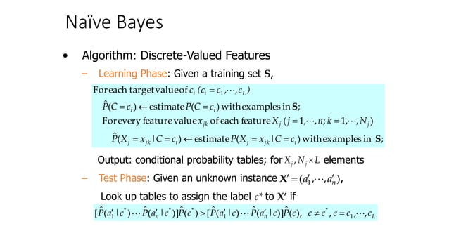 Pattern recognition binoy 05-naive bayes classifier | PPT
