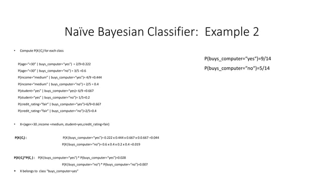 Pattern recognition binoy 05-naive bayes classifier | PPT