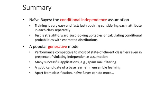 Pattern recognition binoy 05-naive bayes classifier | PPT