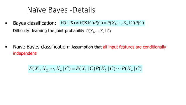 Pattern recognition binoy 05-naive bayes classifier | PPT