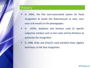 Pattern recognition facial recognition | PPTX