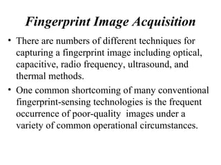 Pattern recognition fingerprints | PPT