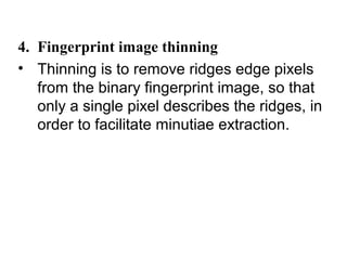 Pattern recognition fingerprints | PPT