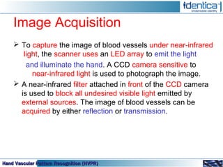 Pattern recognition hand vascular pattern recognition | PPT