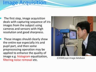 Pattern recognition IRIS recognition | PPTX