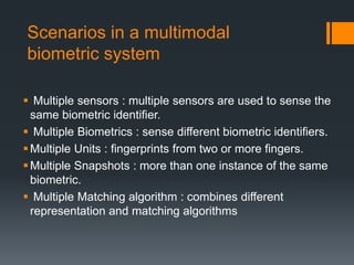 Pattern recognition multi biometrics using face and ear | PPTX