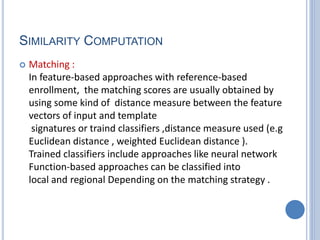 Pattern recognition on line signature | PPTX | Computing | Technology ...