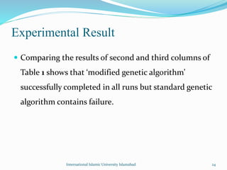Modified Genetic Algorithm for Solving n-Queens Problem | PPTX