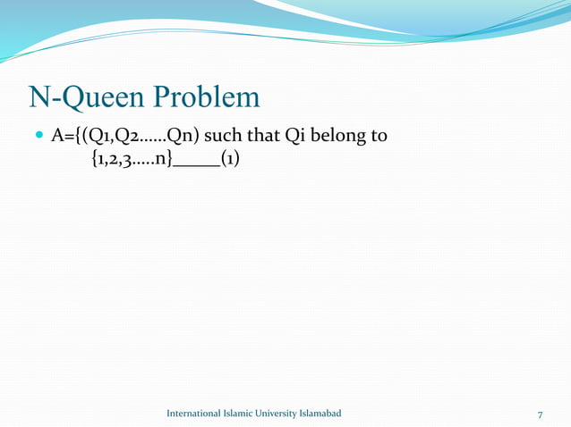 Modified Genetic Algorithm for Solving n-Queens Problem | PPTX