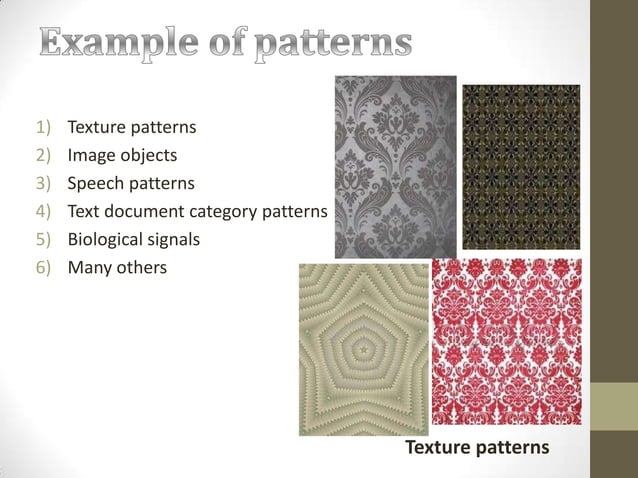 Artificial intelligence Pattern recognition system | PPTX | Artificial ...