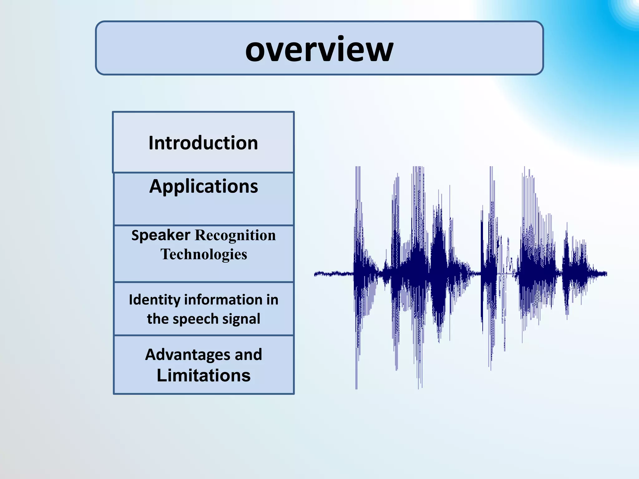Pattern recognition voice biometrics | PPTX