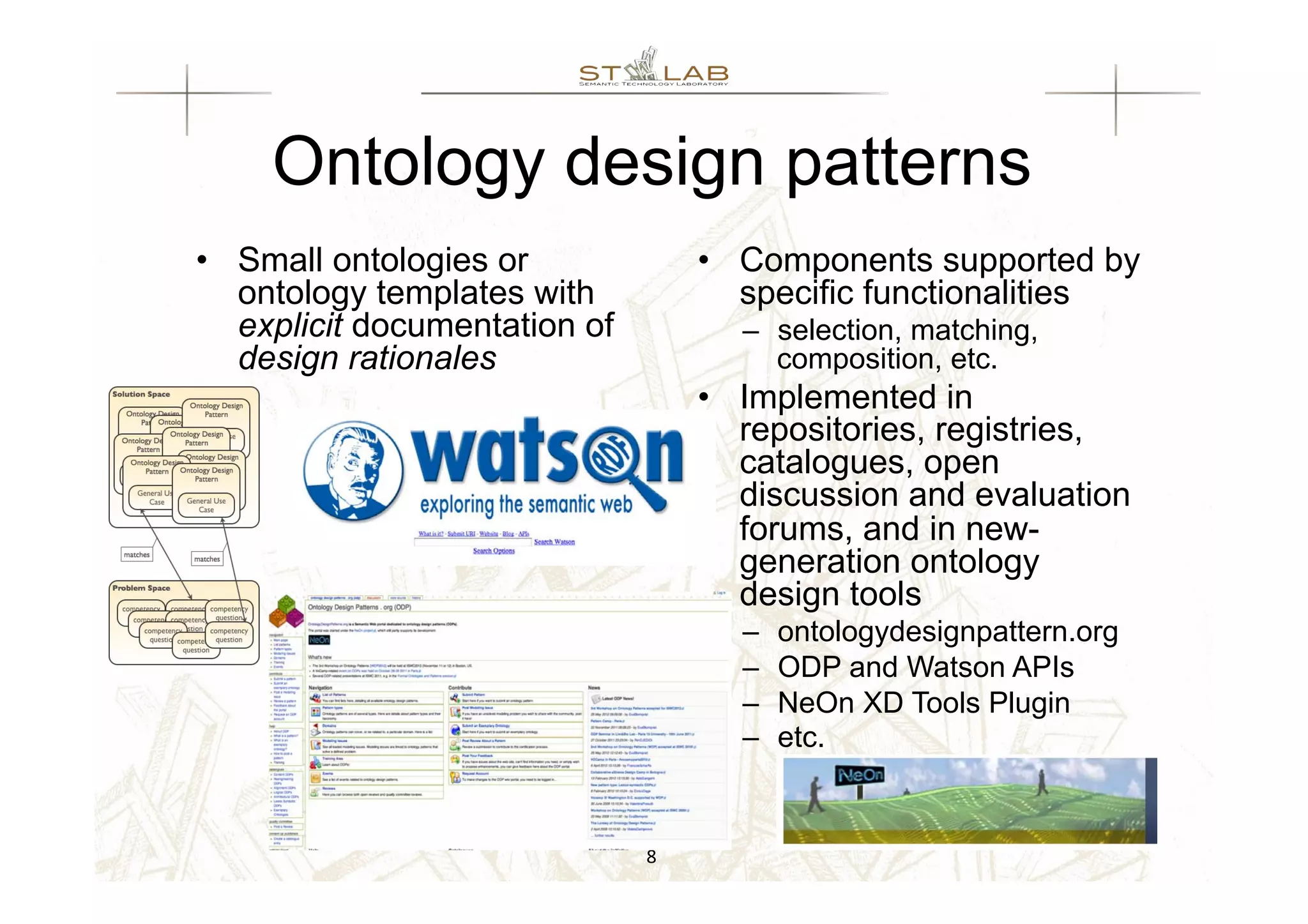 Valentina Presutti - Ontology Design Patterns: an introduction | PDF