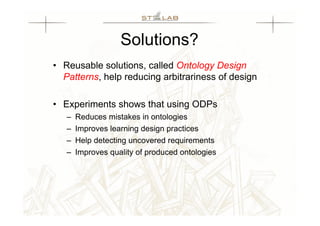 Valentina Presutti - Ontology Design Patterns: an introduction | PDF