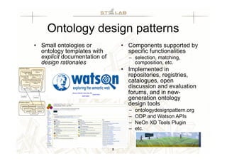 Valentina Presutti - Ontology Design Patterns: an introduction | PDF