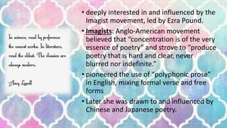 Patterns by Amy Lowell | PPTX | Gardening | Home & Garden