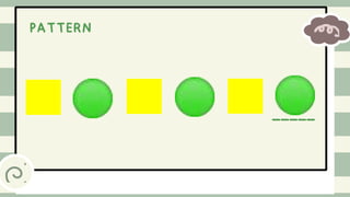 Determines the missing term/s in a given continuous pattern using one ...