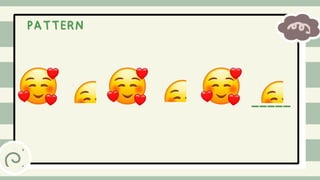 Determines the missing term/s in a given continuous pattern using one attribute (letters ...