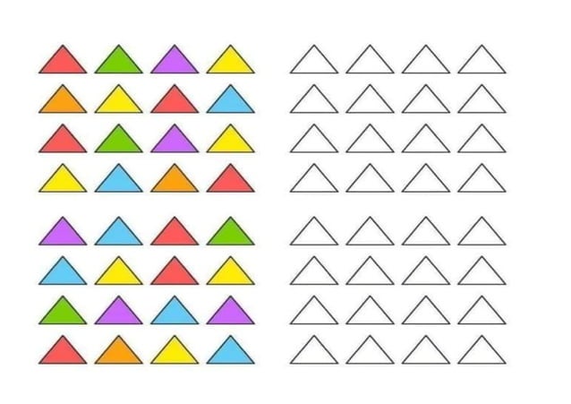 PATTERNS exercises for children about colors | DOCX