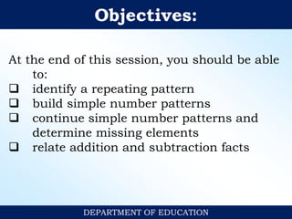 Patterns and-algebra-grade-2 powerpoint | PPT
