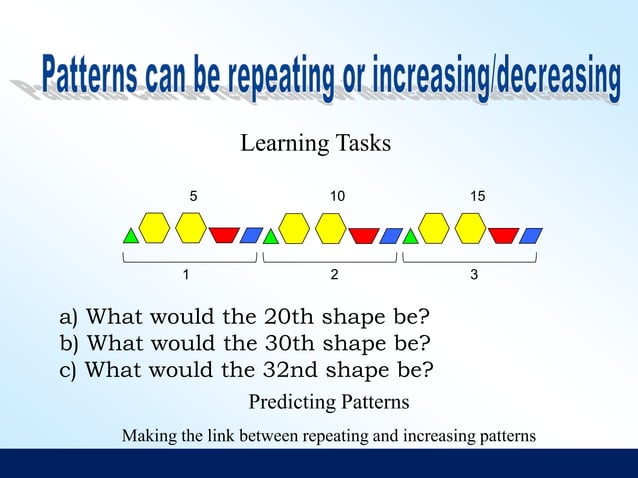 Patterns and-algebra-grade-2 powerpoint | PPT