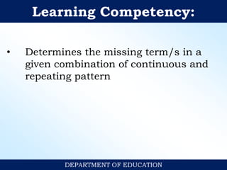 Patterns and-algebra-grade-2 powerpoint | PPT