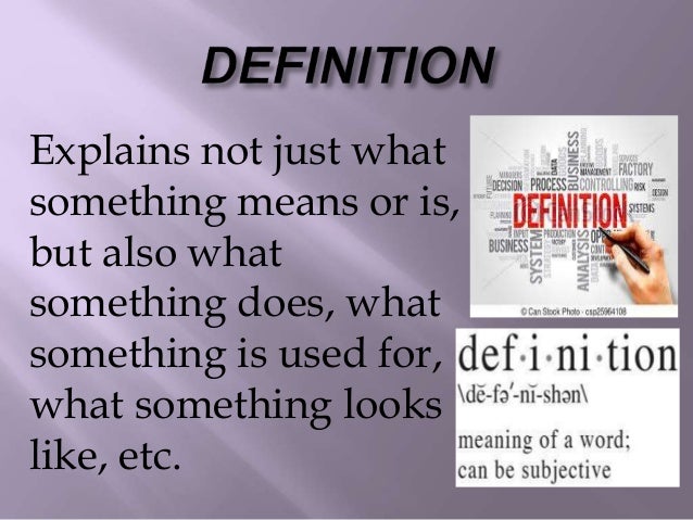 Patterns of Development in Writing