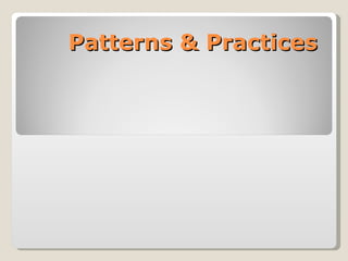 Patterns | PPT