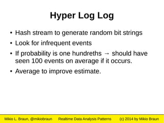 Realtime Data Analysis Patterns | PDF | Databases | Computer Software and Applications