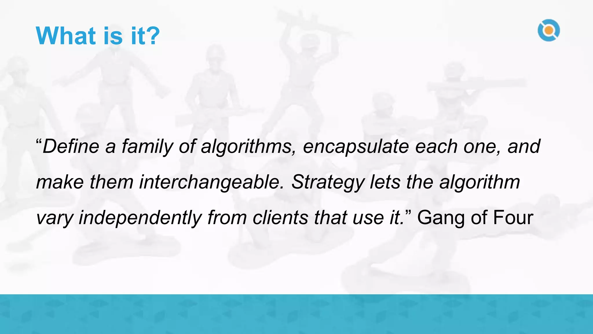 Java Patterns - Strategy | PPT