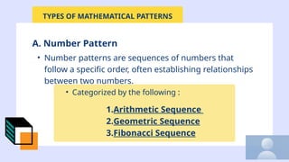 Mathematics In Modern World- Mathematical Problems Involving Patterns | PPTX