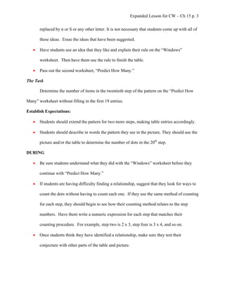 Patterns Activity | PDF