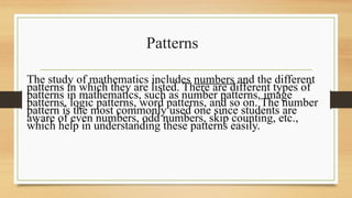 Patterns and diagrams .pptx