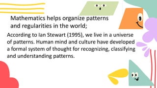 Patterns and Numbers in nature and the World.pptx