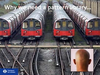 TfL: patterns and projects | PPT
