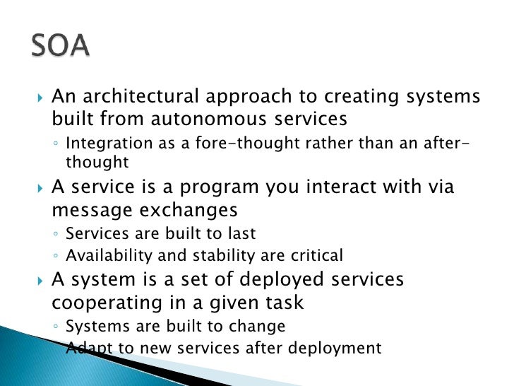 Patterns&Antipatternsof SOA