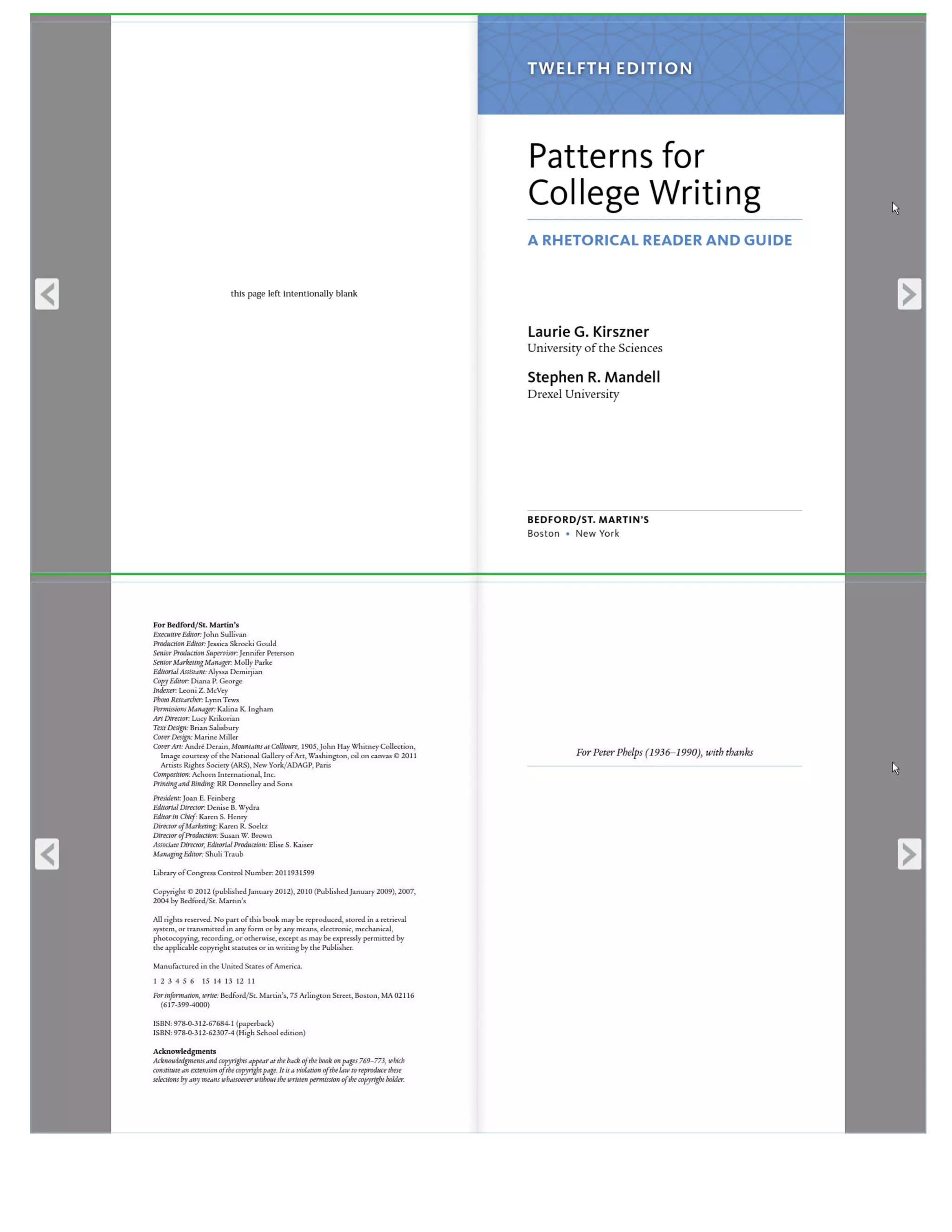 Patterns for College Writing (Part 1) | PDF | Mental Health | Diseases ...