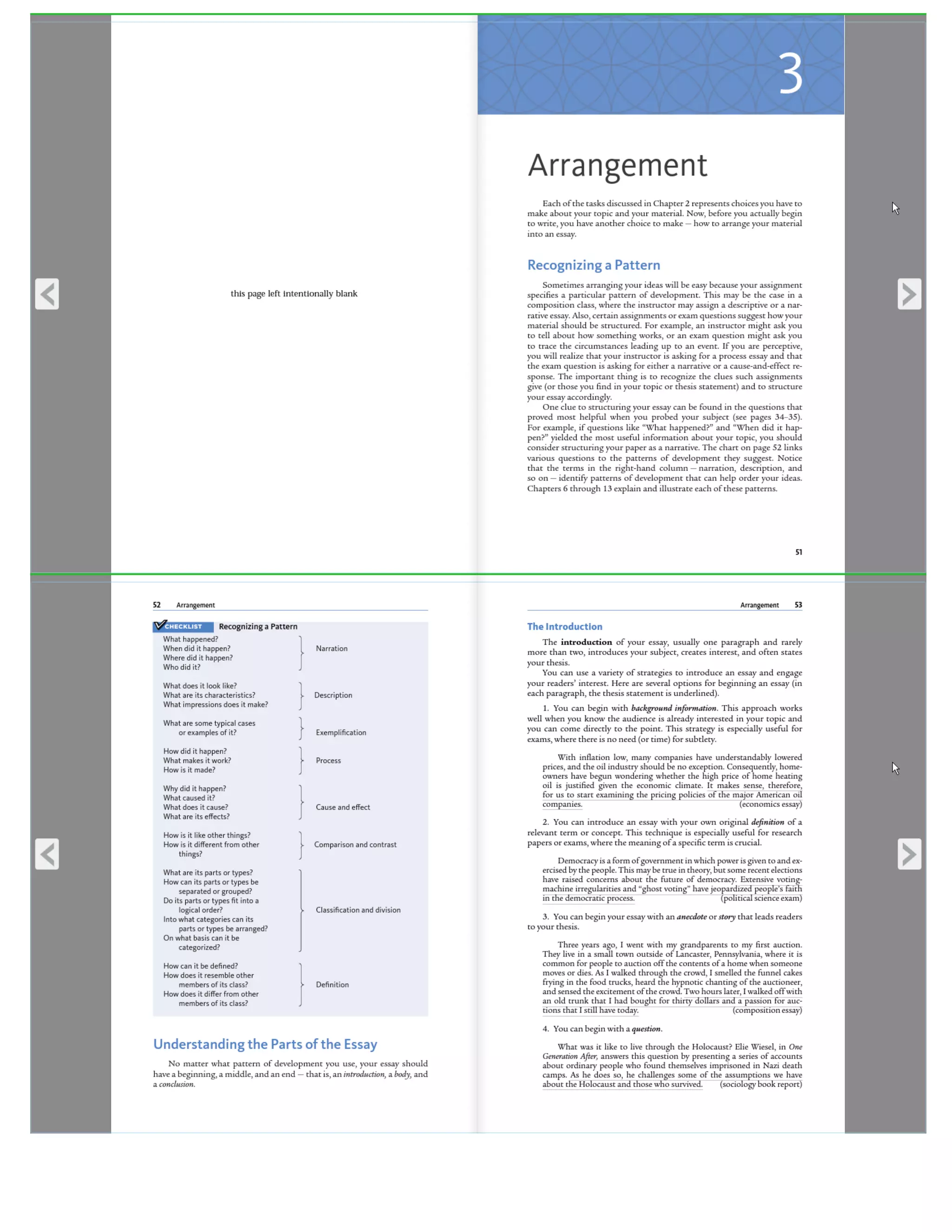 Patterns for College Writing (Part 1) | PDF