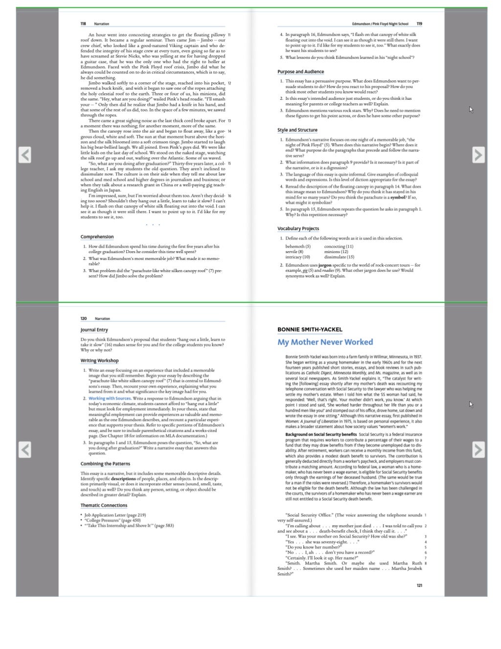 Patterns for College Writing (Part 1)