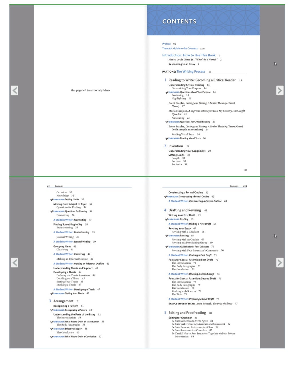 Patterns for College Writing (Part 1)
