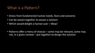 Patterns to Design With | PPT