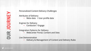 Patterns for WebCenter Portal Role-Based Content Delivery | PDF