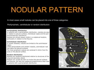 Patterns in HRCT chest | PPTX