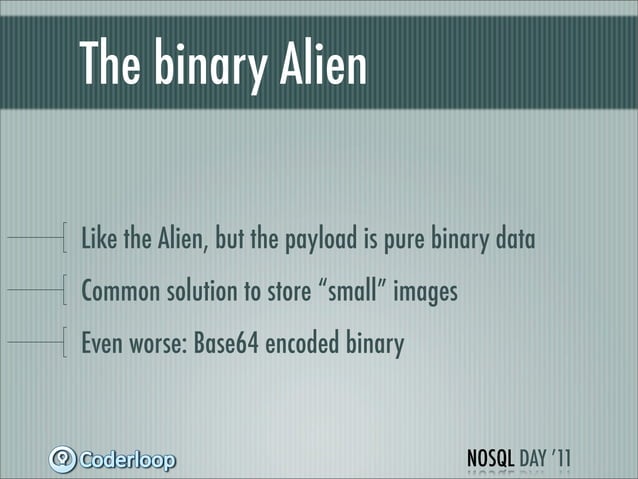 Patterns / Antipatterns with NoSQL | PDF