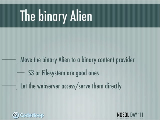 Patterns / Antipatterns with NoSQL | PDF