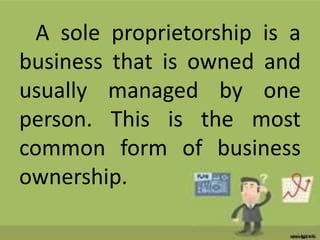 PATTERNS OF BUSINESS OWNERSHIP | PPTX