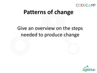 Patterns of change | PDF