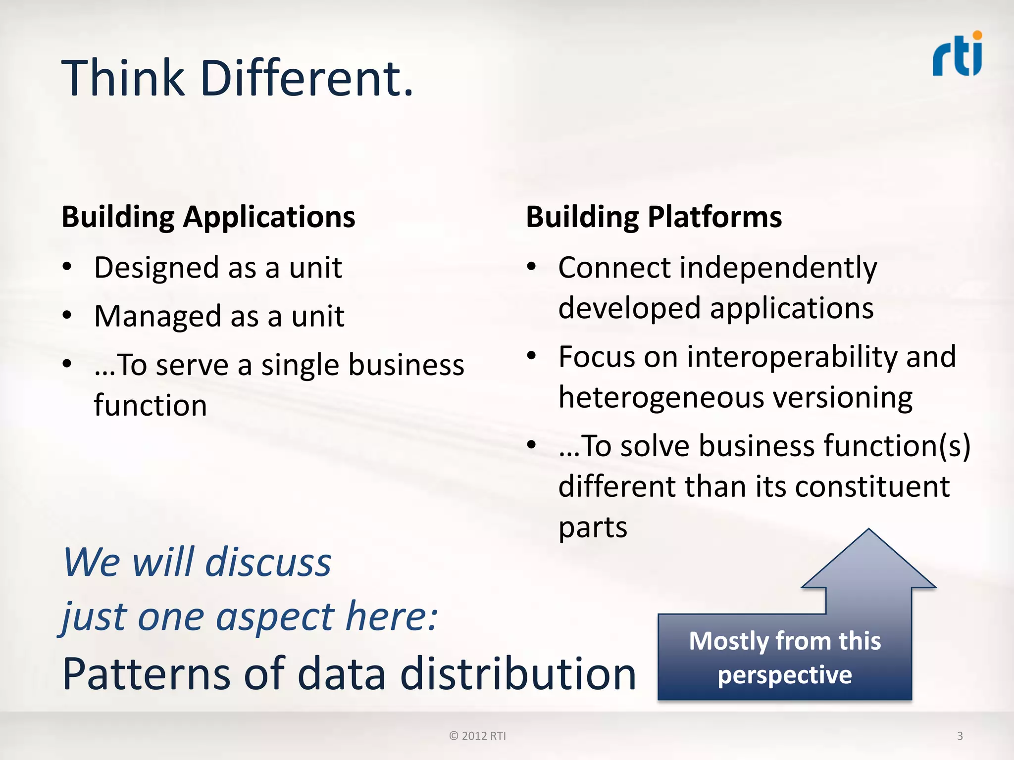 Patterns of Data Distribution | PPTX | Programming Languages | Computing